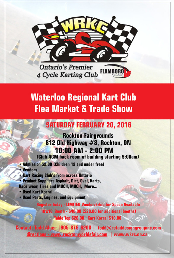 WRKC Flea Market This Saturday – CKN | CanadianKartingNews.com ...